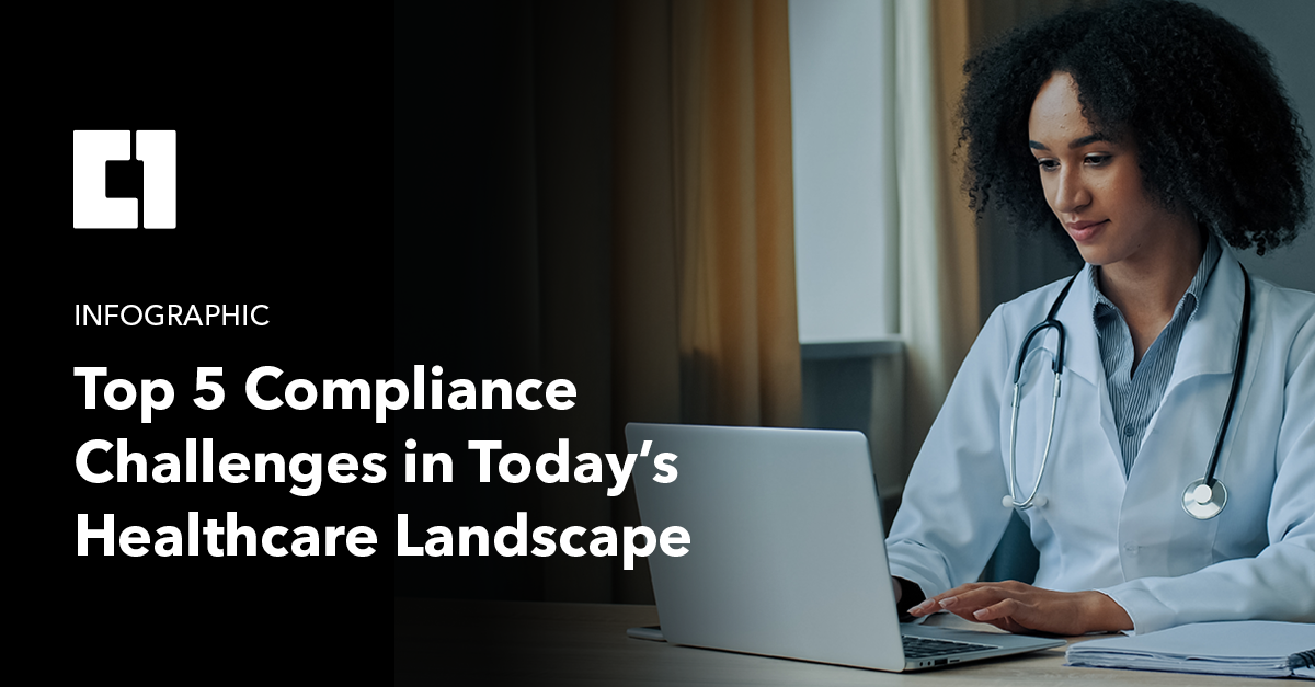 Infographic | Top 5 Healthcare Compliance Challenges Medical Providers Face