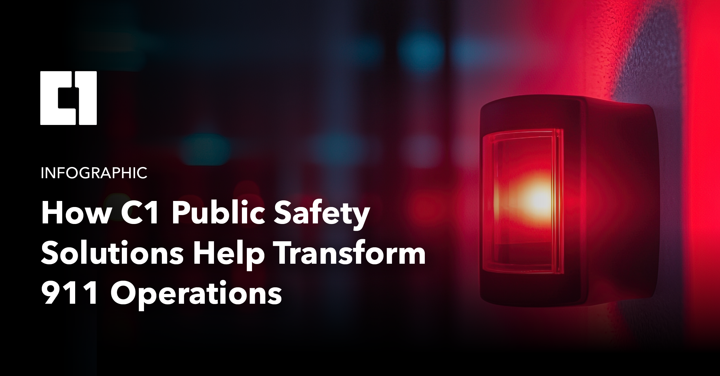 Infographic | How C1 Public Safety Solutions Help Transform 911 ...